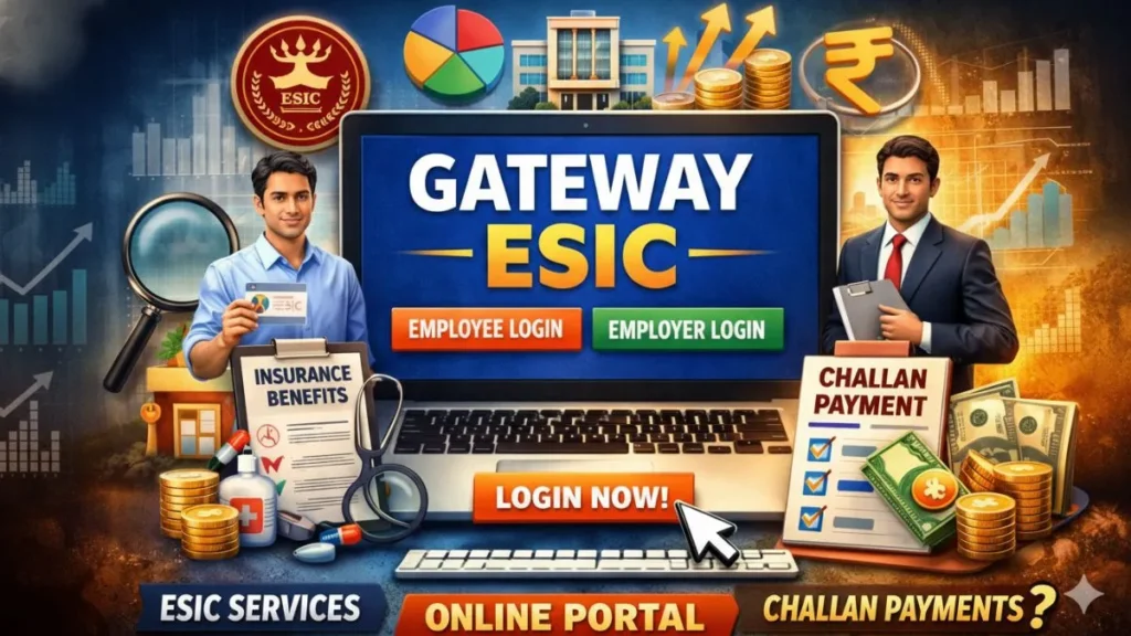 Gateway ESIC Login – Employee & Employer Services Online
